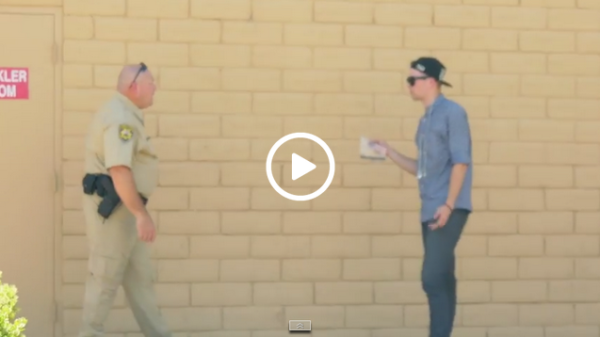 Video Magician Sells Weed To A Cop And Gets Away Dailybuzzlive